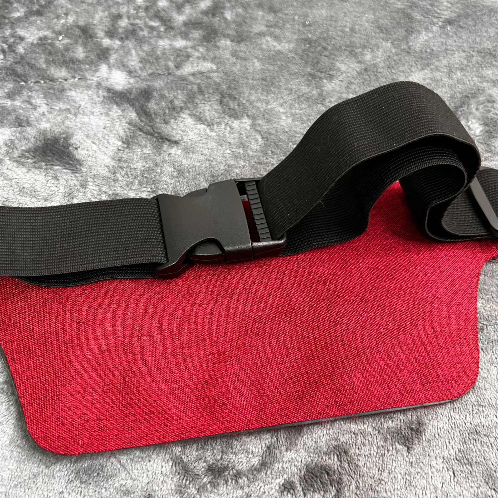 Fanny Pack Creepy Goth Skeleton Hand Burgundy Black C… - Gem