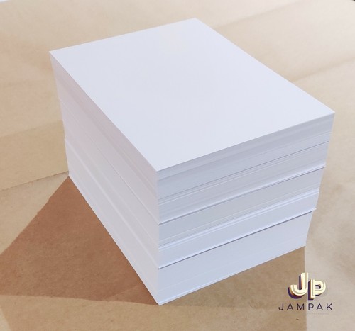 Smooth White Craft Card 250gsm A3 A4 A5 BULK OFFER Arts&Crafts Premium ...