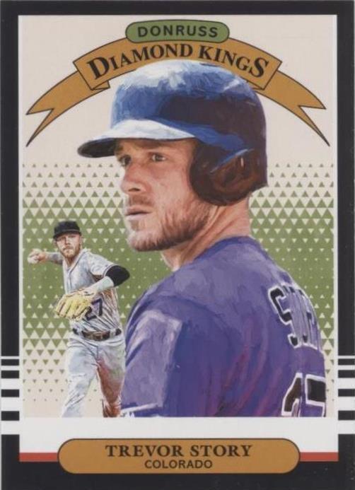 2019 Panini Donruss - Diamond Kings Trevor Story #27 for sale online | eBay