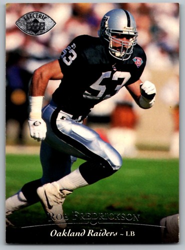 1995 UPPER DECK ROB FREDRICKSON OAKLAND RAIDERS #252 | eBay