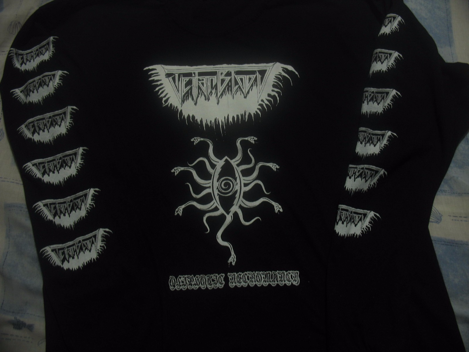 TEITANBLOOD - Qliphotic Necromancy T-Shirt BLASPHEMY KATHARSIS MAYHEM ...