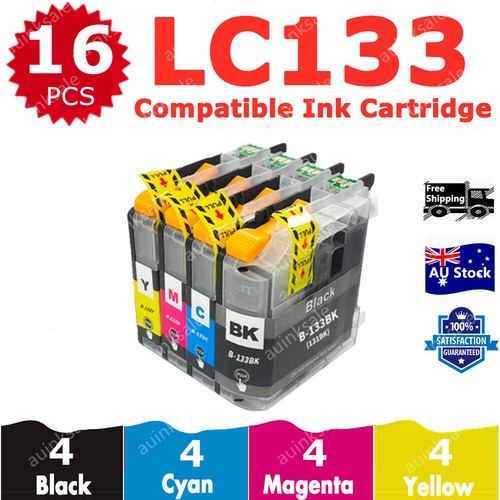 16x Compatible Ink Cartridge LC133 LC131 For Brother MFC-J6520DW DCP ...