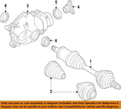 BMW OEM 13-19 X3,X5,X6 Front Suspension Carrier Front Axles-Boot Kit ...