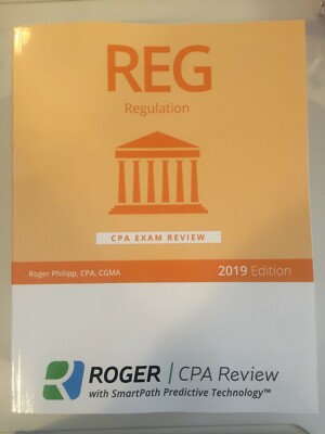 Roger CPA Review REG Exam Textbook - 2019 Edition | eBay
