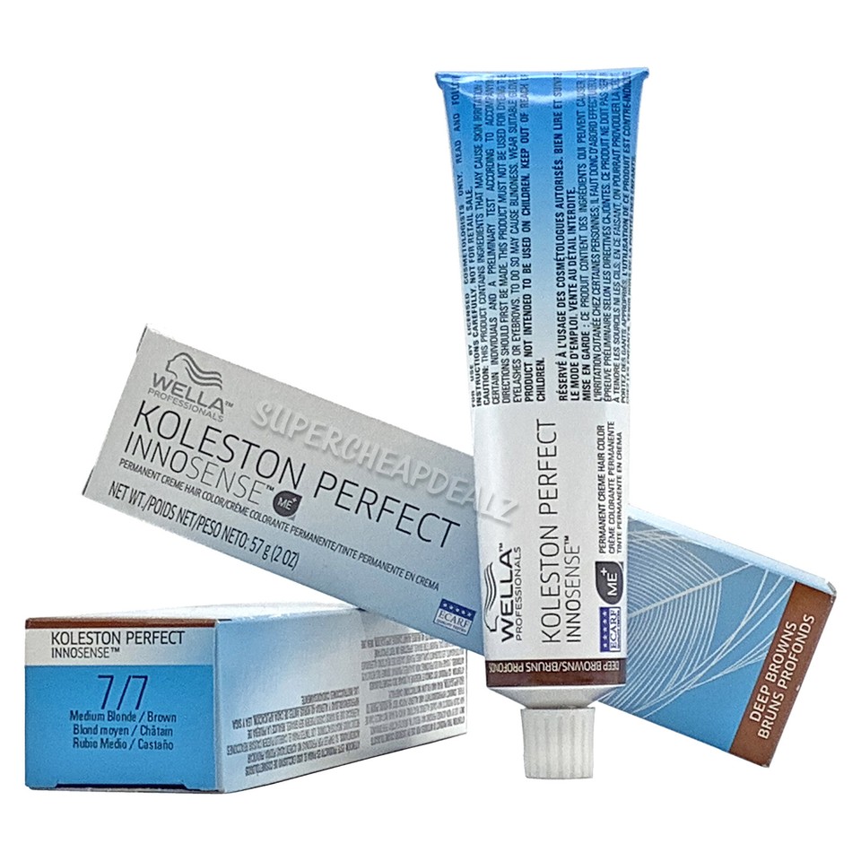 Wella Koleston Perfect Innosense Permanent Creme Hair Color 2.0 oz NIB ...