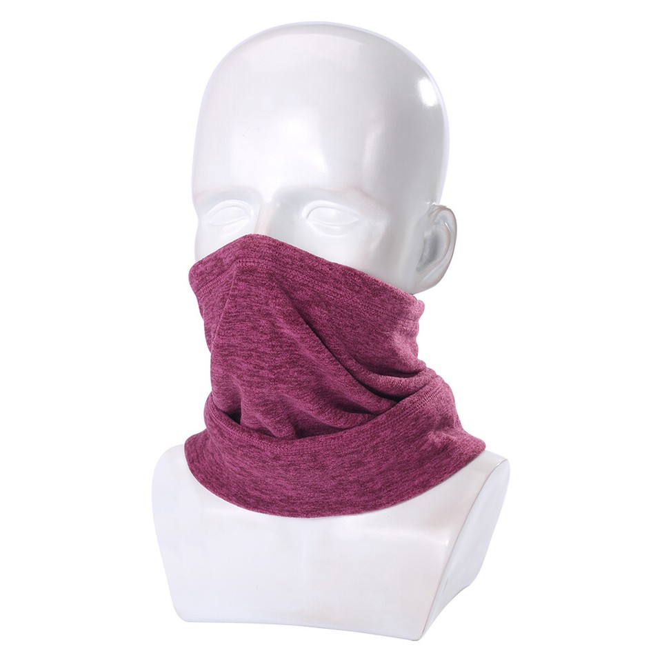 Winter Neck Gaiter Mask Ski Fleece Warm Windproof Face Cover Scarf for ...