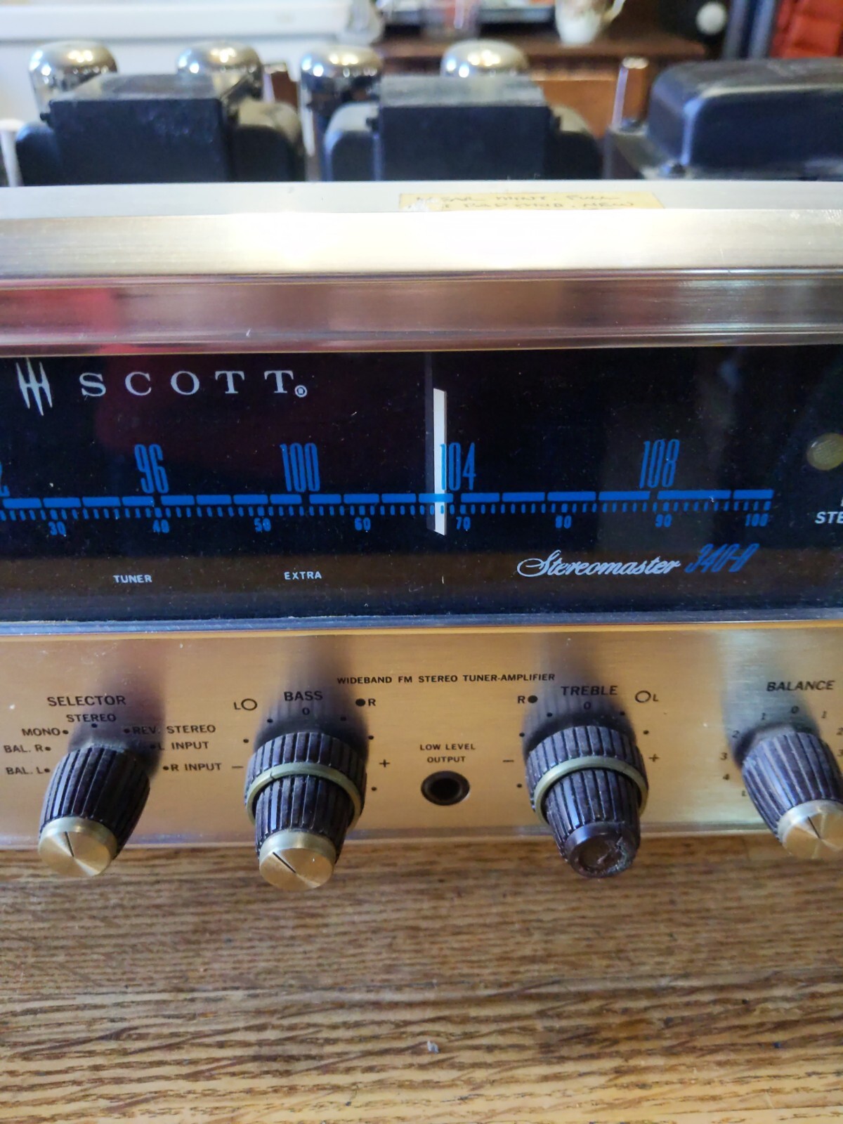 Mint HH SCOTT STEREOMASTER 340-B Receiver Modified by Mapleshade | eBay