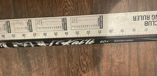 Mitsubishi Chemical Kai'Li Kaili White 60x Driver Shaft, 43" No Adapter ...