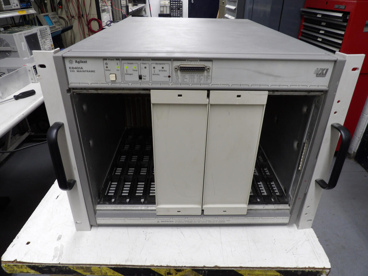 Agilent E8401A VXI Mainframe 12 Slot. M4116 | eBay