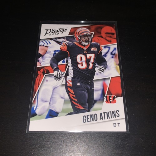 geno atkins Prestige 2018 NFL Bengals Football Card #9 | eBay