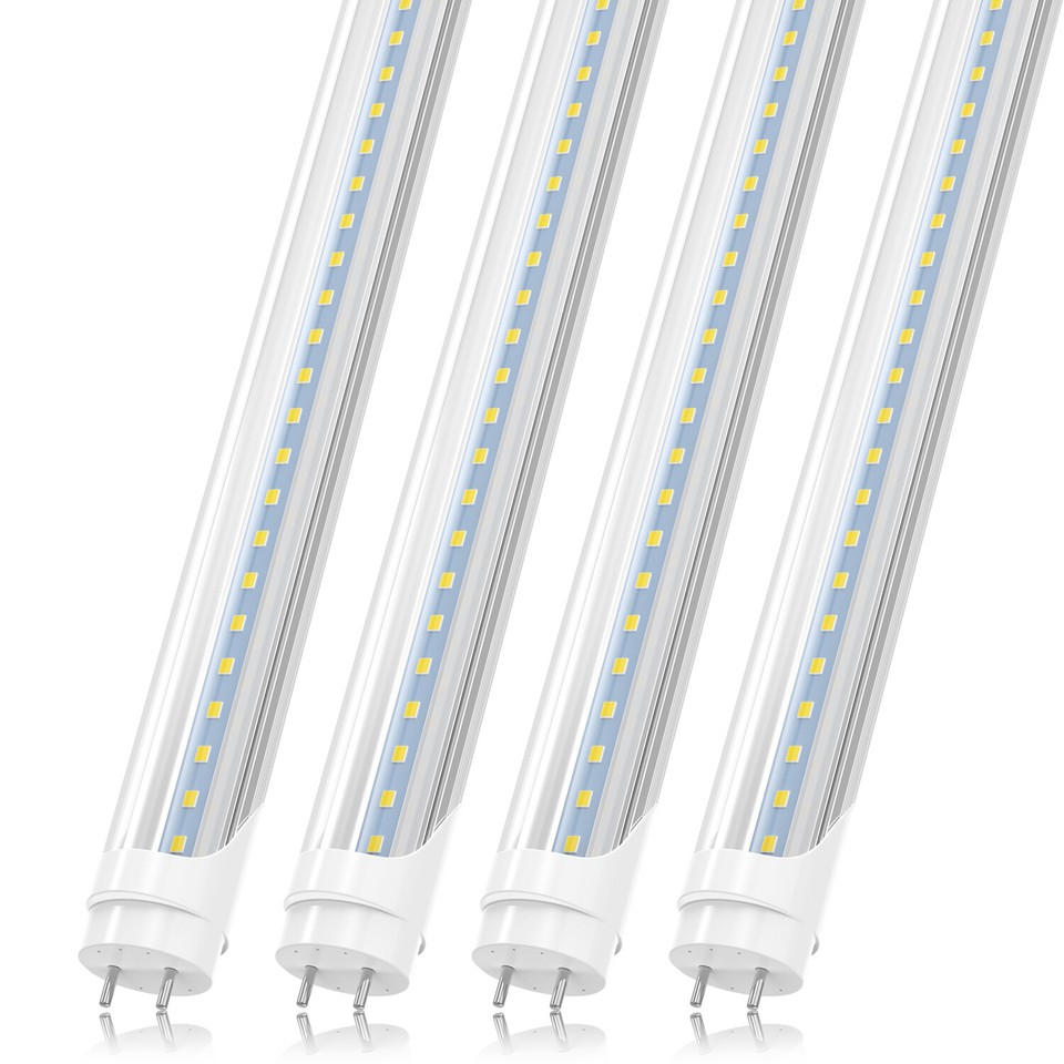 T8 4FT LED Tube Light Bulbs 22W 28W 60W 5000K~6500K G13 2-Pin 4FT LED ...