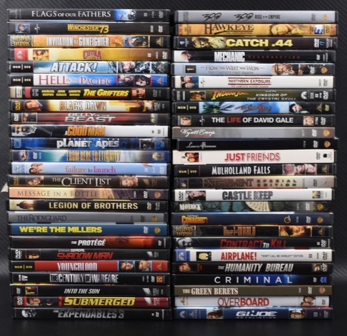 Epic! 50 Assorted DVDs *See Description for UPC Codes* | eBay