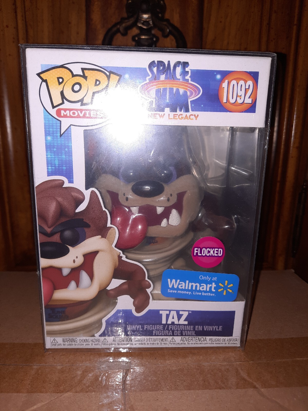 Taz (Flocked) Space Jam: A New Legacy Walmart Exclusive Funko Pop ...