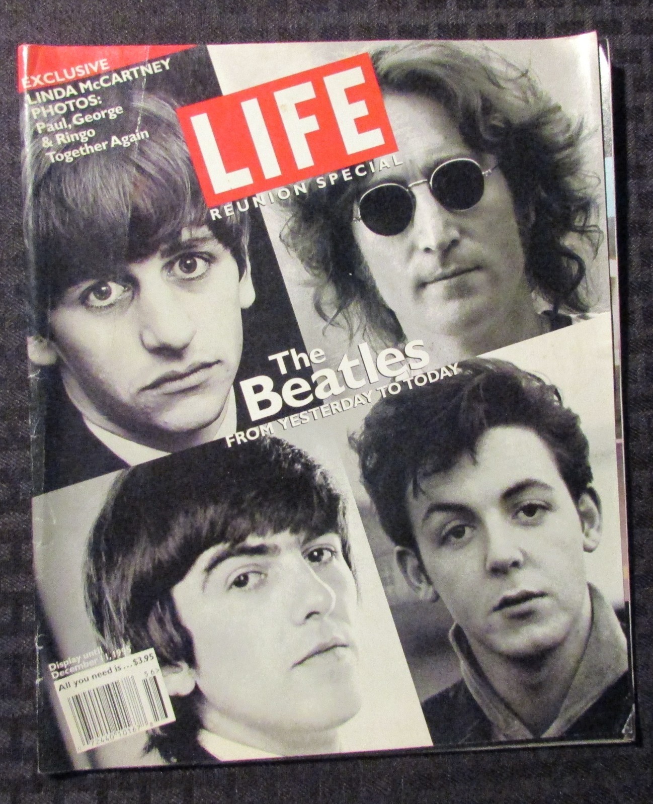 1995 LIFE Magazine Beatles Reunion Special FN 6.0 John Lennon | eBay