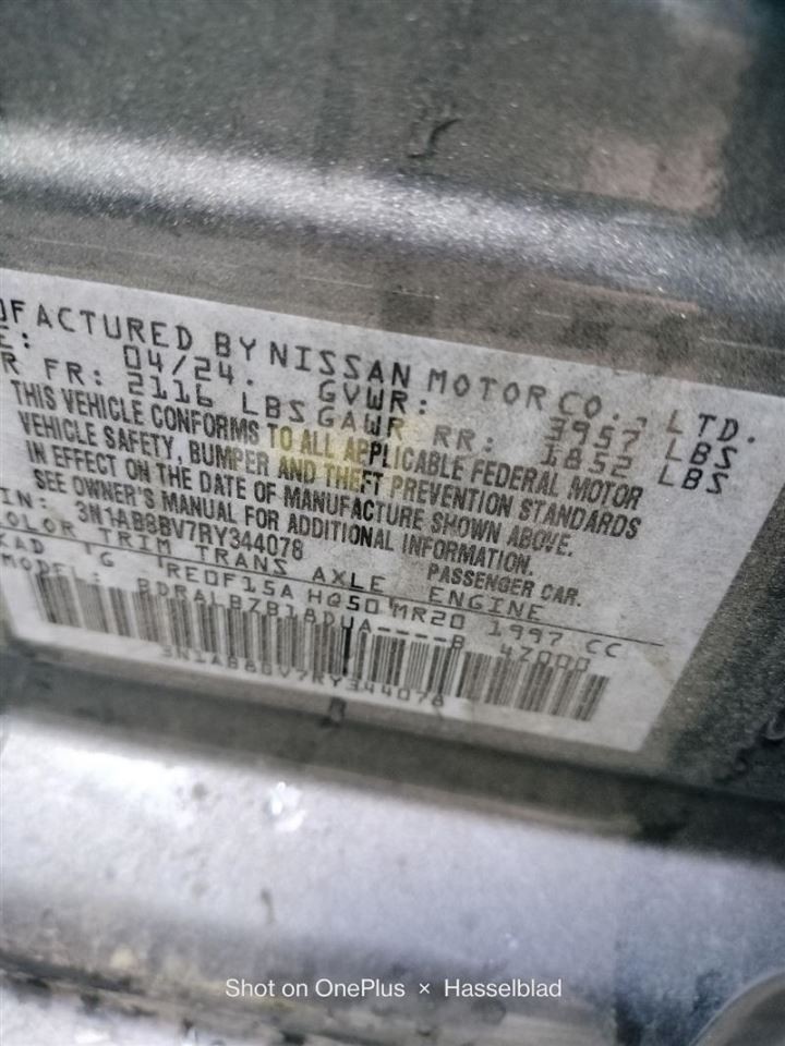 LEFT BLIND SPOT OEM 20-25 NISSAN SENTRA 1YR WRNTY | eBay