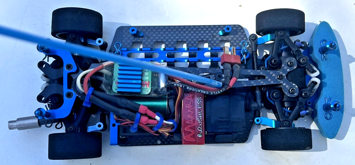Xray M18 Pro Custom 4WD Shaft Drive 1/18 Scale Micro Car w/Brushless ...