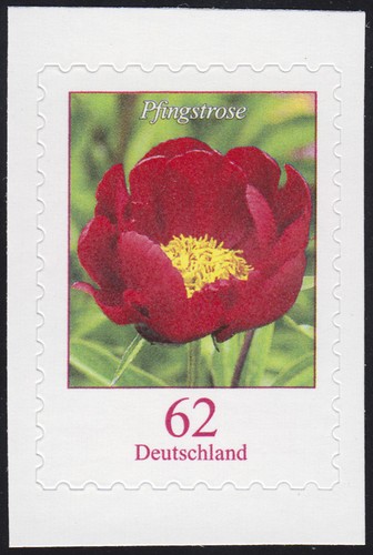 3121I Peony 62 Cent - Self Adhesive Foil Sheet 42, Grid Type I, ** | eBay