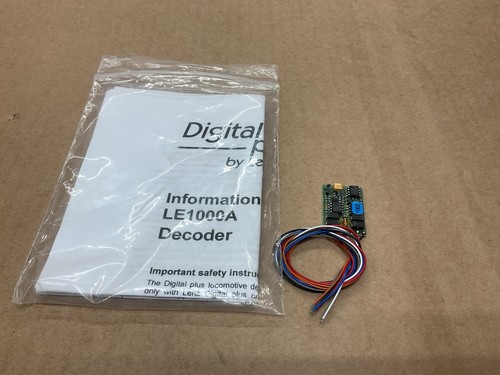 LENZ OO GAUGE DCC DIGITAL DECODER FOR DIESEL STEAM LOCOMOTIVES 1000 ...