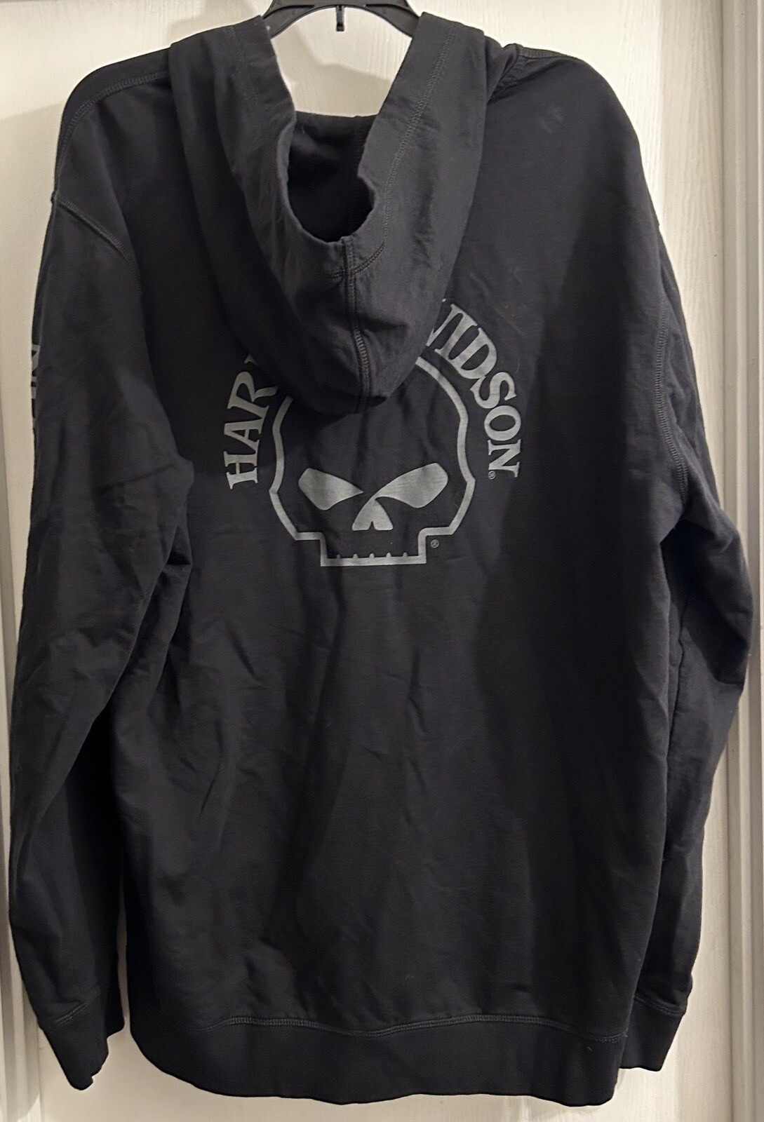 Genuine Harley Davidson Men’s Willie G Skull Black Fu… - Gem