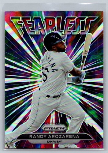 2022 Panini Prizm #FL-15 Randy Arozarena Fearless Silver RAYS | eBay