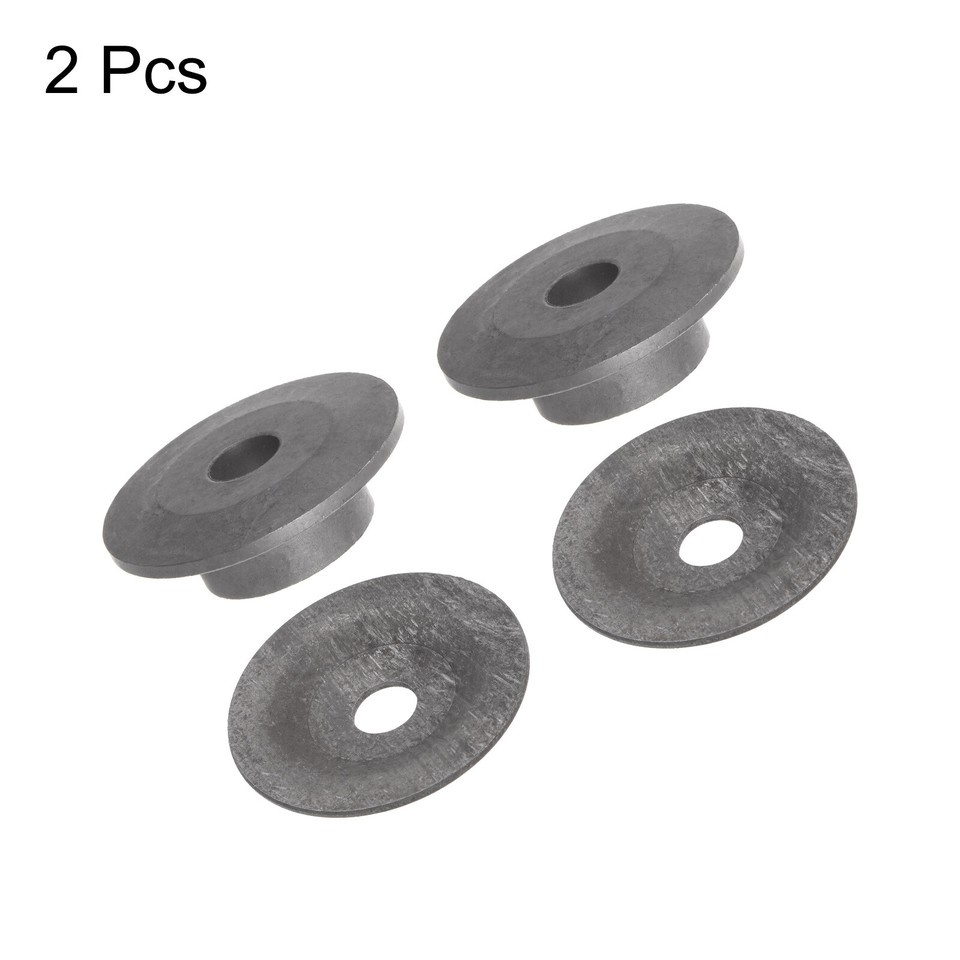 2pcs Bench Grinder Arbor Washer Flange 1.26''ODx0.52''ID Carbon Steel ...