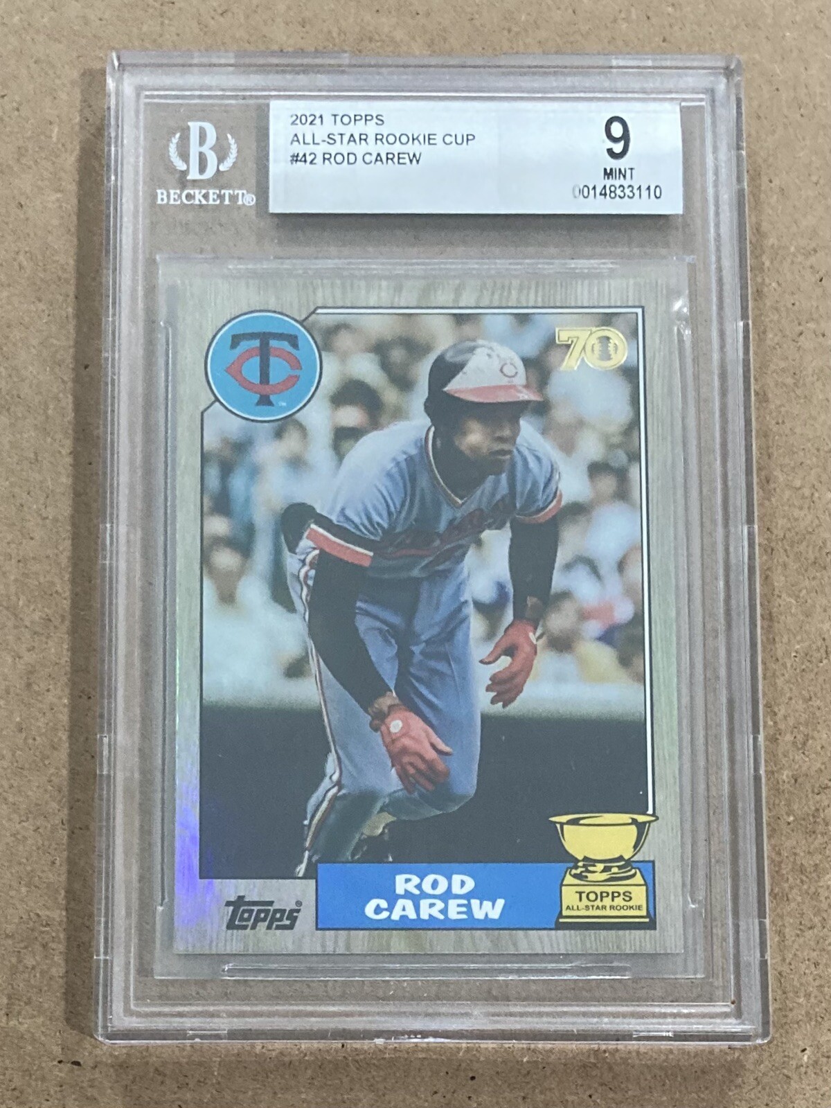 2021 Topps All-Star Rookie Cup #42 Rod Carew BGS 9 Mint | eBay