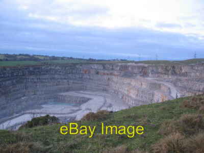 Photo 6x4 Pant-y-pwll-dwr Quarry Windmill/SJ1971 A view looking ...