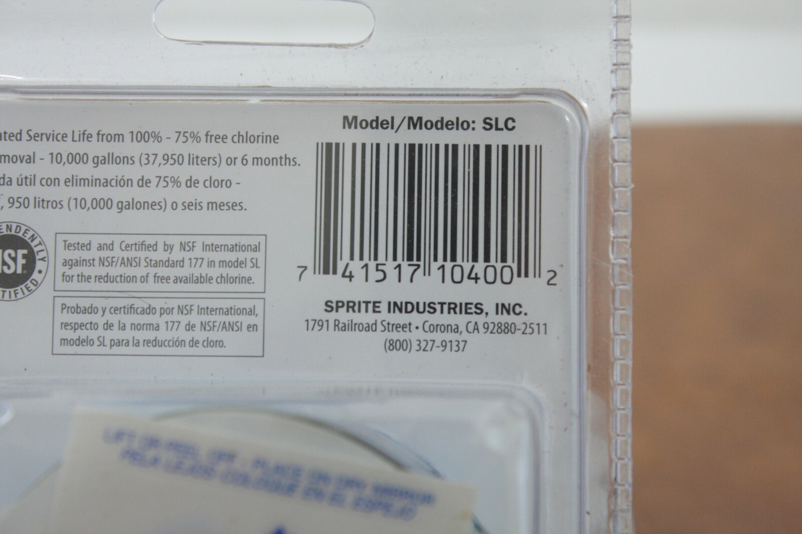 2 FOR ONE MONEYSprite Shower Filter Replacement Cartridge Model SLC w ...