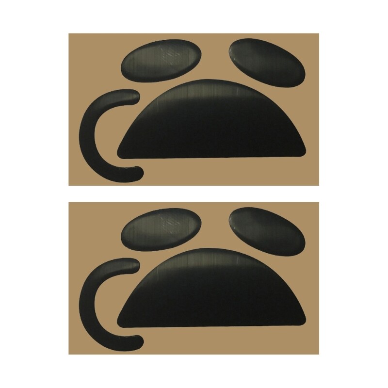 2set PTFE Mouse Feet Pads Skates for G90/G100S Mouse Desk Friendly Feet ...