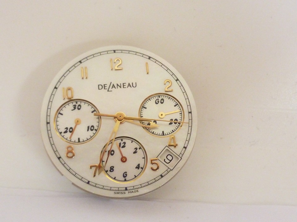 ETA 2894-2 Chronograph Automatic MOVEMENT SWISS MADE Running & Keeping ...
