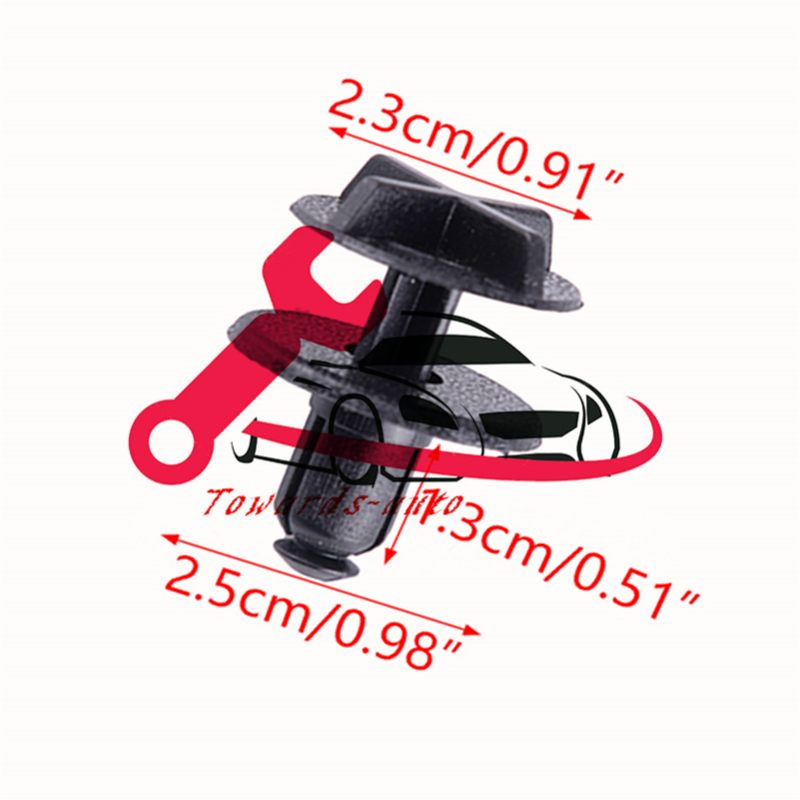 Set Of 5 Battery Cover & Cowl Panel Clip Fit Land Rover Range Rover ...