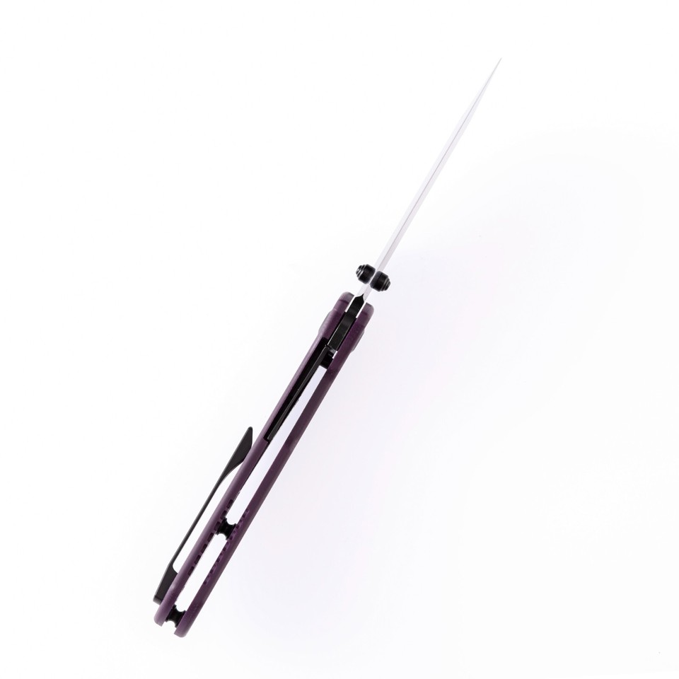 Kansept Main Street T1015A6 Folding Knife 3.36'' 154CM Blade & Purple ...