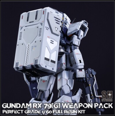 For PG 1/60 MS-08th Team Ground For Gundam Resin Backpack Kits GK ...