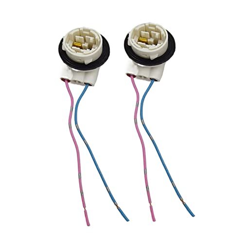 Bulbs Wire Harness Pigtail Light Socket Compatible with LED and ...