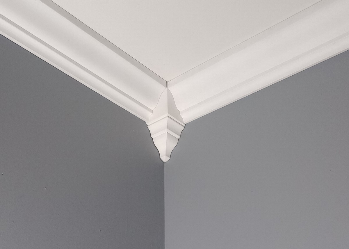 Inside Corner Crown Moulding Block Corner Moulding Small Inside Cone