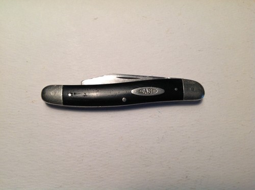 CASE TESTED XX - Black Handled Two Blade POCKET KNIFE - c.1932-1940 | eBay