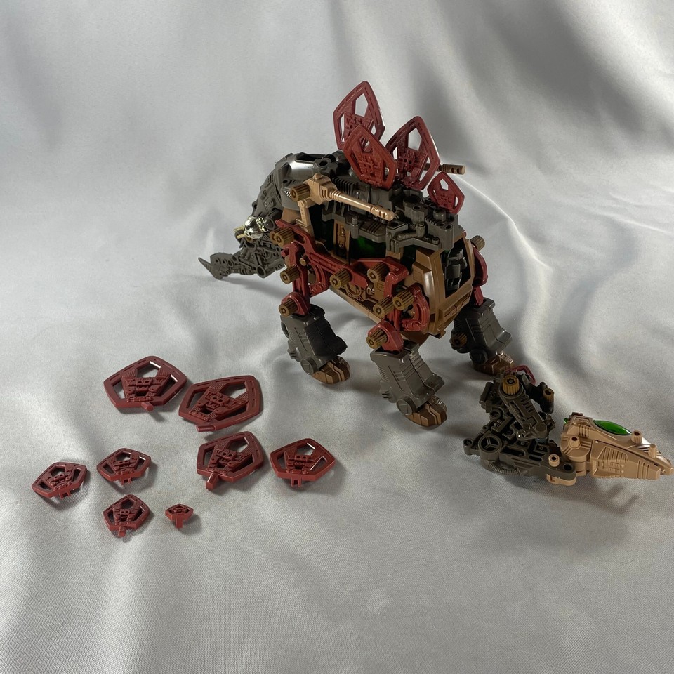 Lot of 4 Zoids Robo Strux Tomy 1985 Incomplete Dinosaurs & Parts terox ...