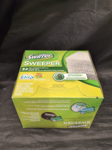 Swiffer Sweeper Dry Sweeping Cloth Refills Febreze Sweet Citrus & Zest ...