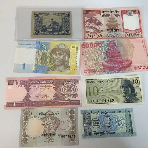 50+ Notes Lot of Old Foreign Banknotes World Paper Money Currency ...