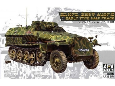 AFV Club 35251 1/35 SdKfz 251/9 Ausf C Early Type Halftrack | eBay