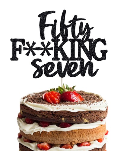 Happy 57th Birthday Cake Topper 57th birthday decorations,57 Birthday ...