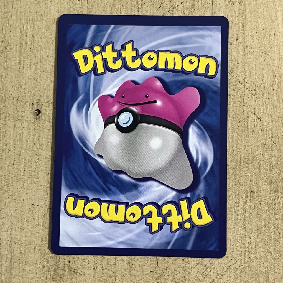 Dittomon Mewtwoo Mewtwo 10 1st Edition Base Set Fan Art Chef Ken Lee ...