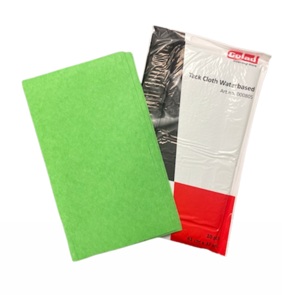 Colad Waterbased Tack Cloth for Paint Preparation 10 Pack - Green 805 ...