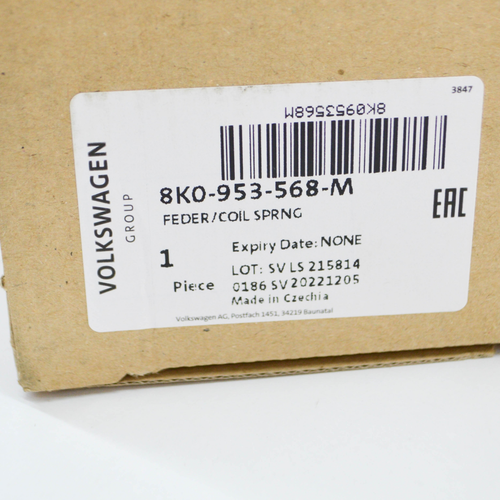 NEW AUDI A4 B8 STEERING WHEEL SLIP RING SQUIB 8K0953568M ORIGINAL 8K0 ...