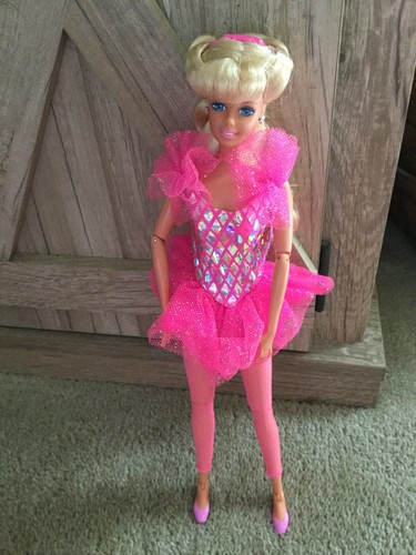 1995 Mattel TWIRLING BALLERINA BARBIE #15086 Barbie Doll with Original ...
