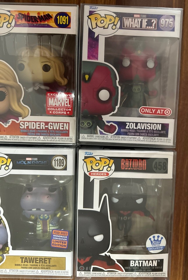 Funko POP Exclusive Lot of 12 HTF Mint Vaulted Marvel Avengers Spider ...