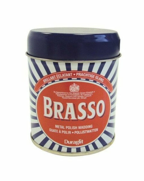BRASSO Wadding Duraglit Metal Brass Polish 75g Tin for sale online | eBay