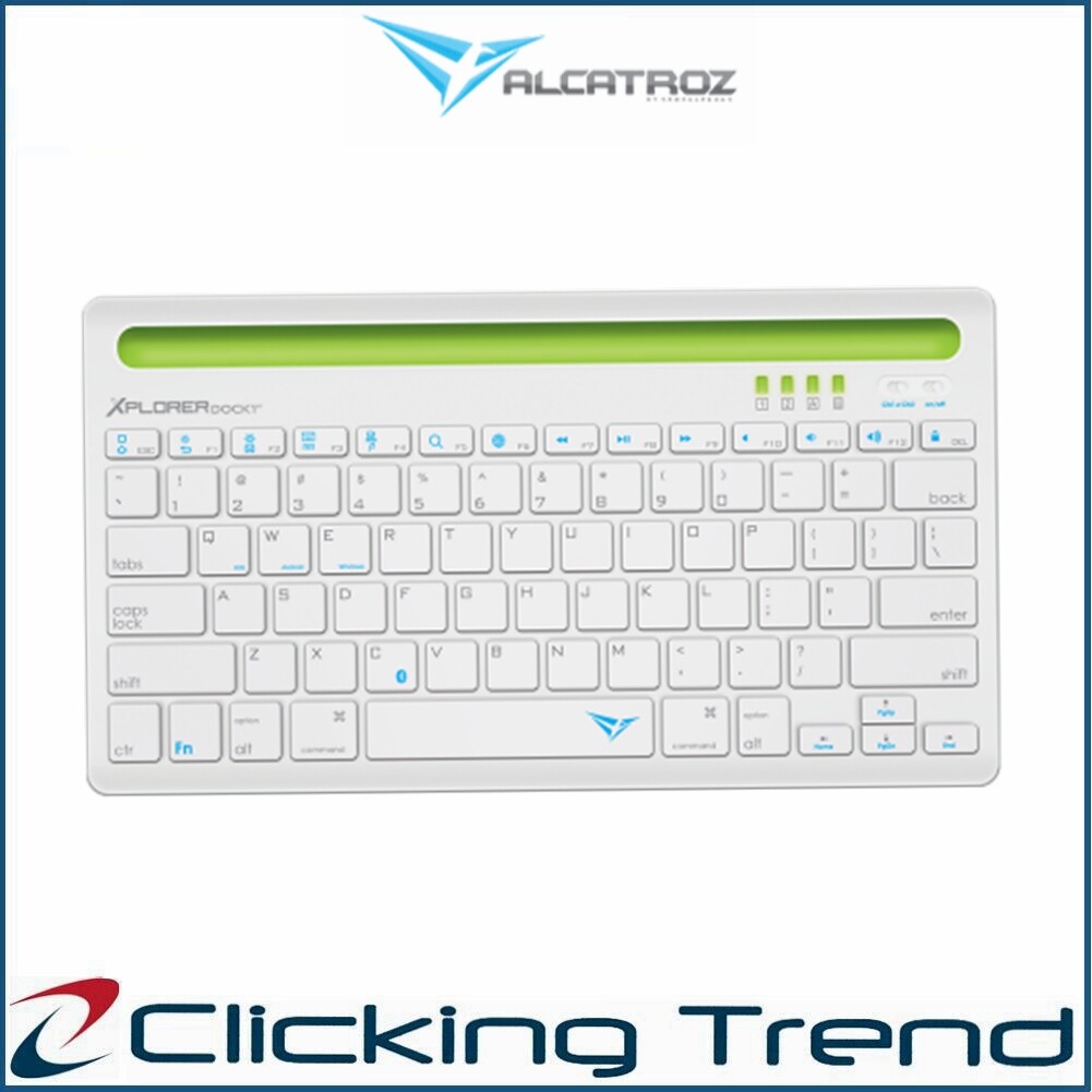 Wireless Bluetooth Keyboard Alcatroz V3.0 Ultra-silm XPLORER DOCK 1 BT ...