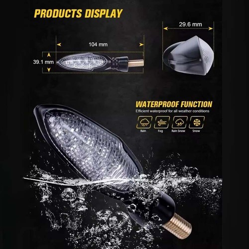 LED Turn Signal Indicator metal Light Blinker fits KTM DUKE 125 200 250 ...