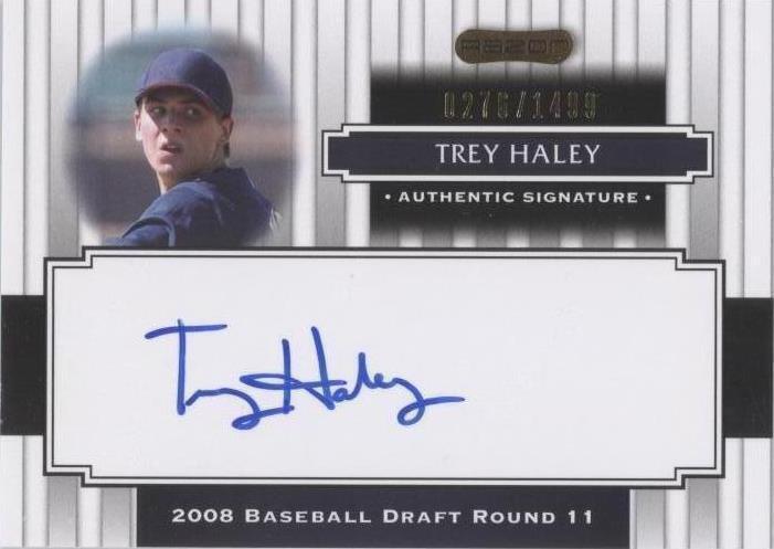 2008 Razor Signature Series - Trey Haley #177 /1499 (AU, RC) for sale ...